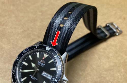 オリエントKAMASUをNATOベルト仕様にカスタム！ダイバーズと相性抜群！ | ピンとくるモノ