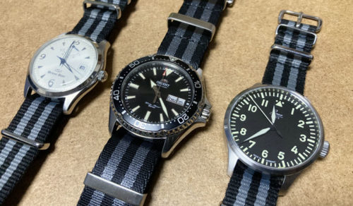 オリエントKAMASUをNATOベルト仕様にカスタム！ダイバーズと相性抜群！ | ピンとくるモノ